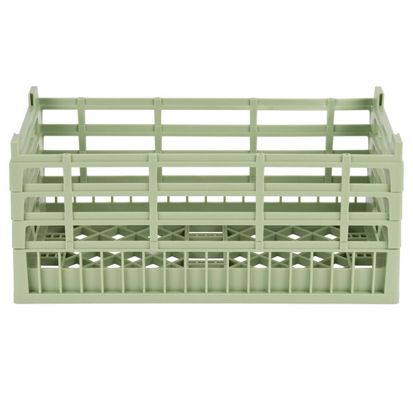 Vollrath 52803 Signature Half-Size Light Green 8 9/16" X-Tall Open Rack