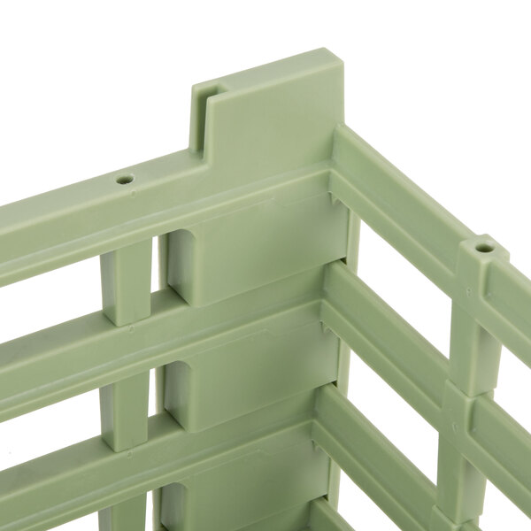 Vollrath 52803 Signature Half-Size Light Green 8 9/16" X-Tall Open Rack