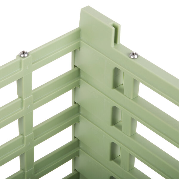 Vollrath 52807 Signature Half-Size Light Green 10 1/8" XX-Tall Open Rack