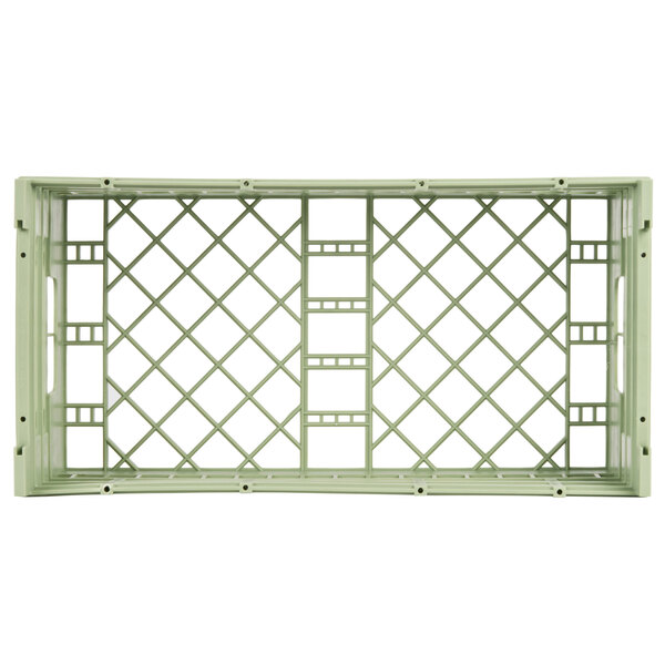 Vollrath 52802 Signature Half-Size Light Green 7 1/8" Tall Open Rack