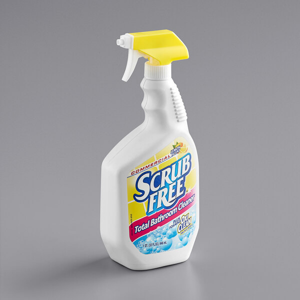 Scrub Free 32 oz. Foaming Restroom Cleaner / Soap Scum Remover with ...