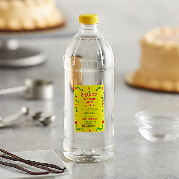 Shank's Imitation White Vanilla - 32 oz. | WebstaurantStore