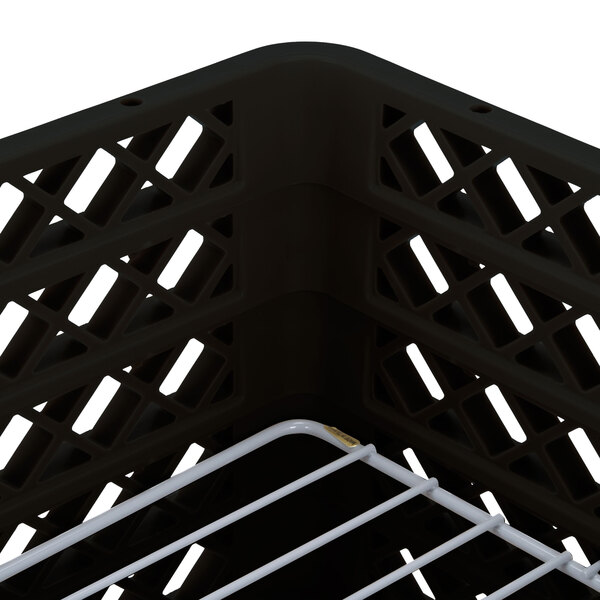 Vollrath PM2011-6 Traex® Plate Crate Black 20 Compartment Plate Rack ...