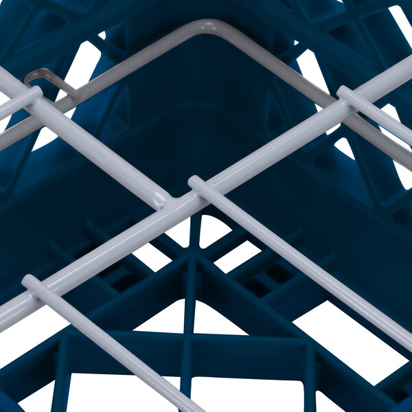 Vollrath PM1211-5 Traex® Plate Crate Royal Blue 12 Compartment Plate ...