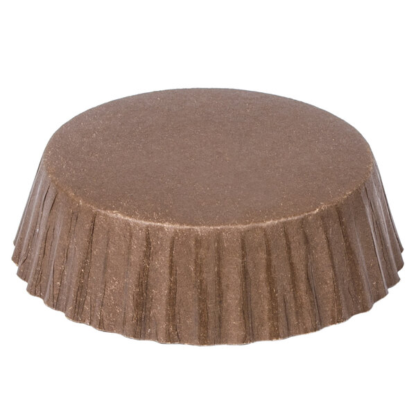 Solut 5.7 oz. Kraft Paper Baking Cup with Extruded Polymer Coating - 50 ...