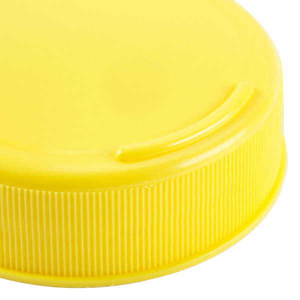 Tablecraft 53FCAPY Solid Yellow End Cap for Inverted or Squeeze Bottles ...