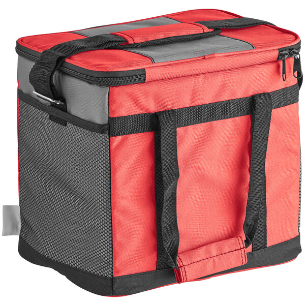 Insulated Cooler Bag, 12" x 9" x 11 1/2" - WebstaurantStore