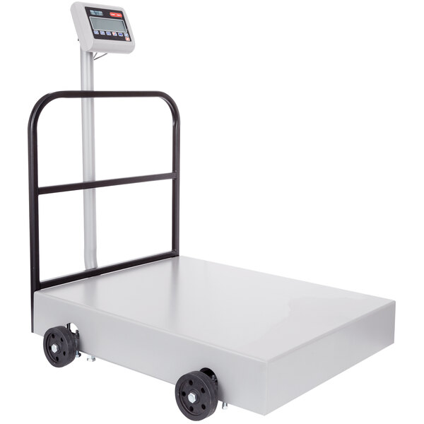 Tor Rey EQM-1000/2000 2000 lb. Digital Receiving Bench Scale with Tower ...