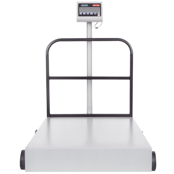Tor Rey EQM-1000/2000 2000 lb. Digital Receiving Bench Scale with Tower ...