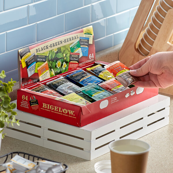 Bigelow Tea Variety Pack - 64/Box | WebstaurnatStore