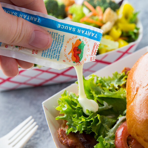 Tartar Sauce 9 Gram Portion Packets - 200/Case