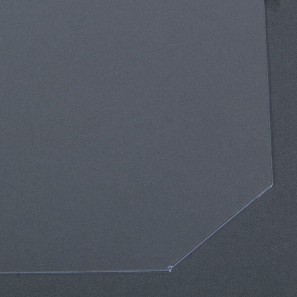 Mat Overlay Shelf Liner 24X48 Clear 1mm Pvc