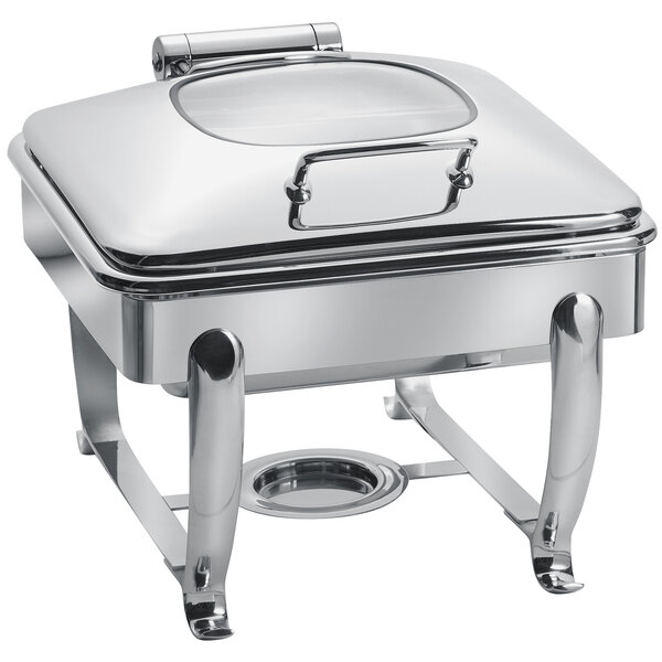 Eastern Tabletop 3914G/S 6 Qt. Stainless Steel Square Induction ...
