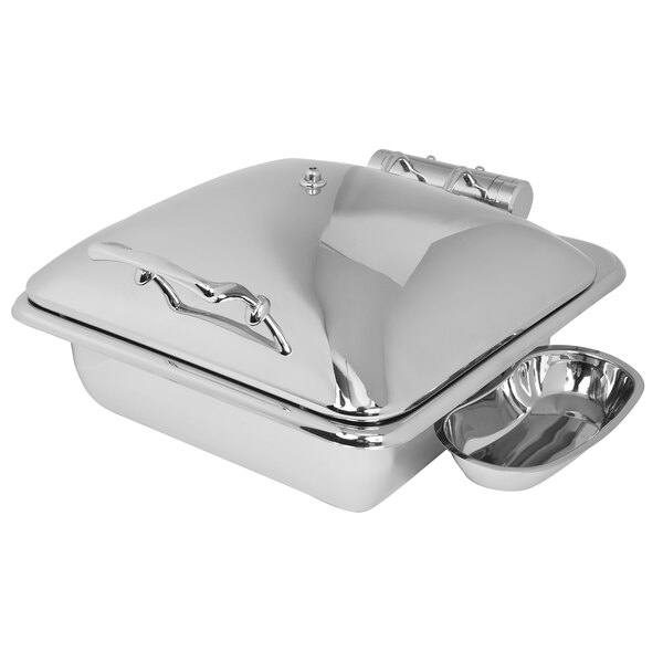 Eastern Tabletop 3934 Crown 6 Qt. Stainless Steel Square Induction ...