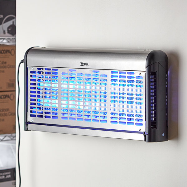 Zap N Trap Stainless Steel Insect Trap / Bug Zapper with 3000 sq. ft ...