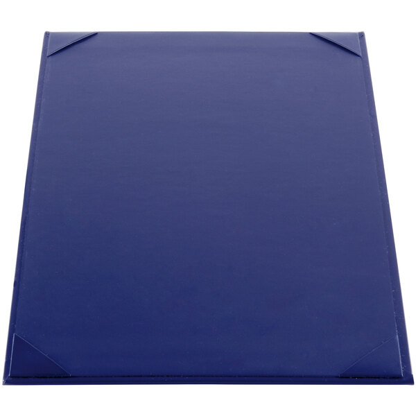 Menu Solutions K111D BLUE The Kearny Series 8 1/2" x 14" Single Panel ...