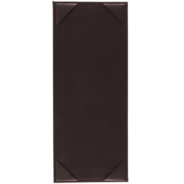 Menu Solutions K111BA BROWN The Kearny Series 4 1/4" x 11" Single Panel ...