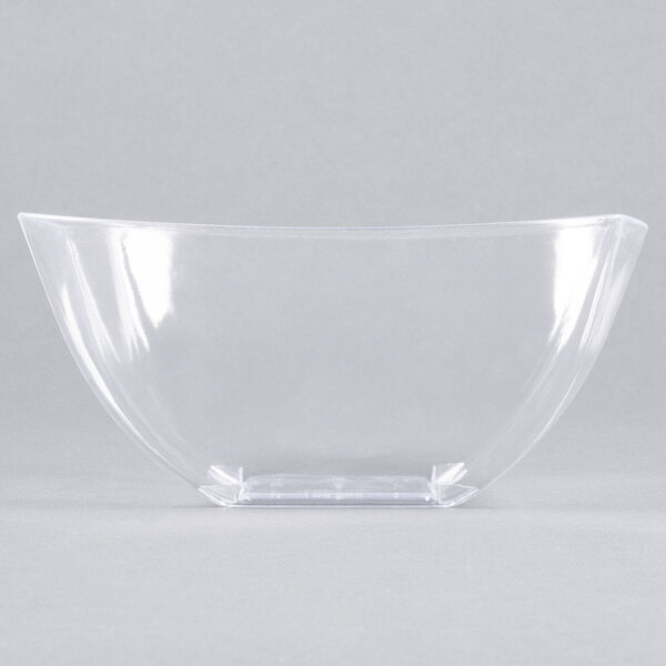 Fineline 116-CL Wavetrends 16 oz. Clear Plastic Bowl - 80/Case
