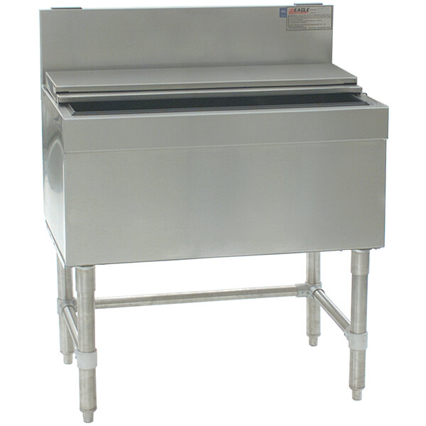 Eagle Group B36IC-19 Spec-Bar 19" x 36" Stainless Steel Ice Chest