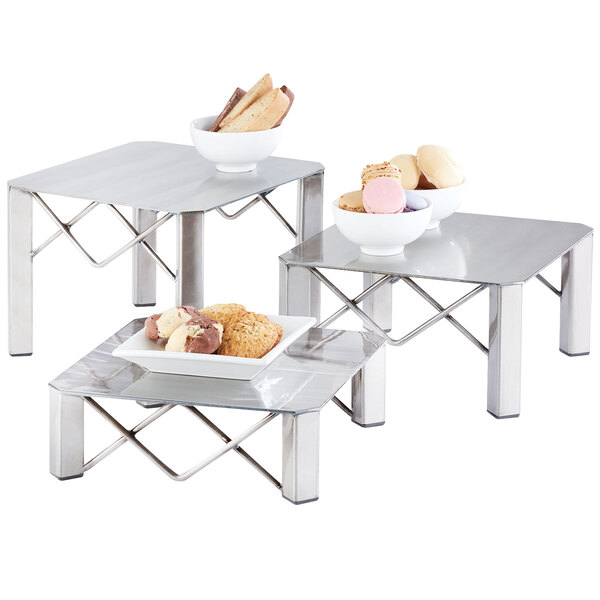 Cal-Mil 3417-7 Industrial Square Riser - 10" x 10" x 7"