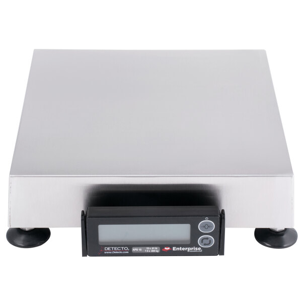 Cardinal Detecto APS15 15 lb. Point of Sale Scale with 10" x 10 ...