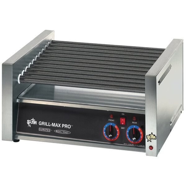 Star Grill-Max Pro 30ST 30 Hot Dog Roller Grill with Analog Controls ...