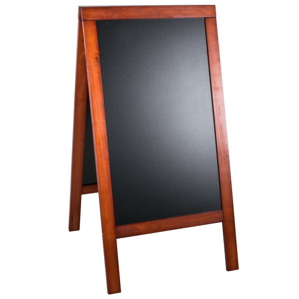 American Metalcraft Securit SBSM135 A-Frame Sign Board 30" x 54 ...