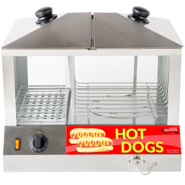 Hot Dog & Bun Steamer Machine (100 Hot Dogs, 48 Buns)