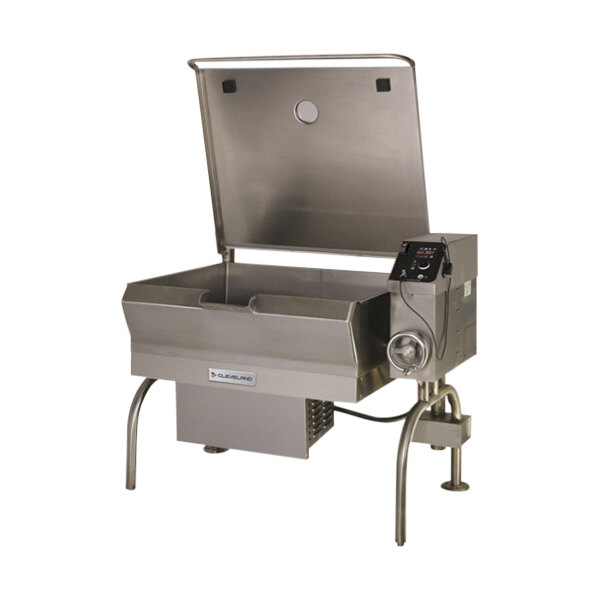 Cleveland SGL-40-T1 Liquid Propane 40 Gallon PowerPan Open Base Tilt ...