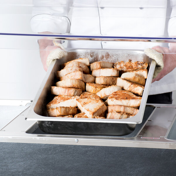 Advance Tabco B3-120-B Three Pan Everyday Buffet Hot Food Table with ...