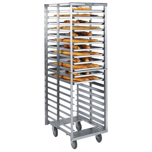 Lakeside 8900 20 Pan End Load Aluminum Bun / Sheet Pan Rack - Assembled