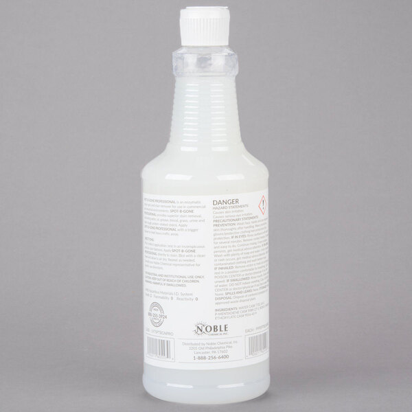 Noble Chemical 32 oz Spot-B-Gone Carpet Spot and Stain Remover