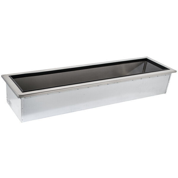 Advance Tabco DISLCP-2 Stainless Steel Two Well Slimline Drop-In Ice ...