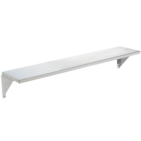 Advance Tabco TTS-5 Stainless Steel Solid Flat Tray Slide with Fixed ...