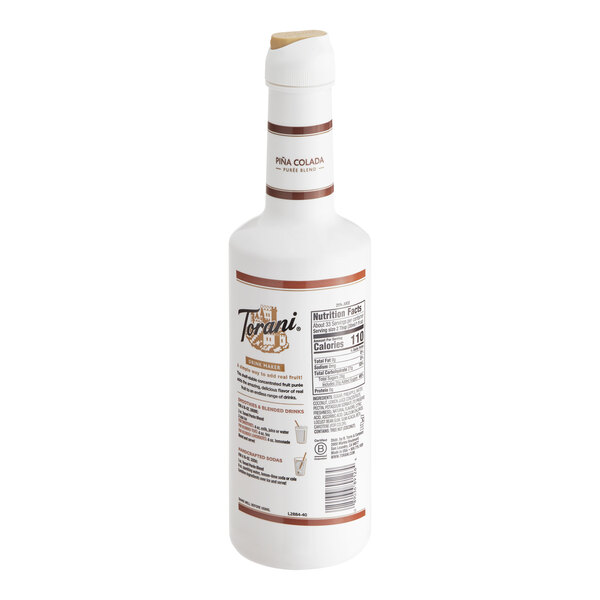 Torani 1 Liter Pina Colada Puree Blend