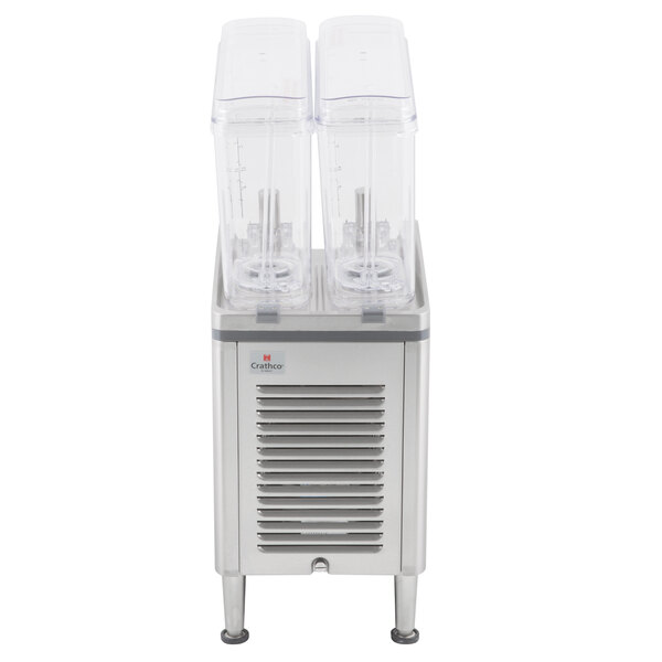 Crathco Mini CS-2E-16S Simplicity Bubbler Series Double 2.4 Gallon Bowl ...