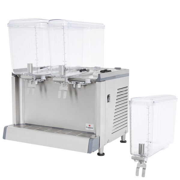 Crathco CS-3D-16 Simplicity Bubbler Series Triple Bowl Premix Cold ...