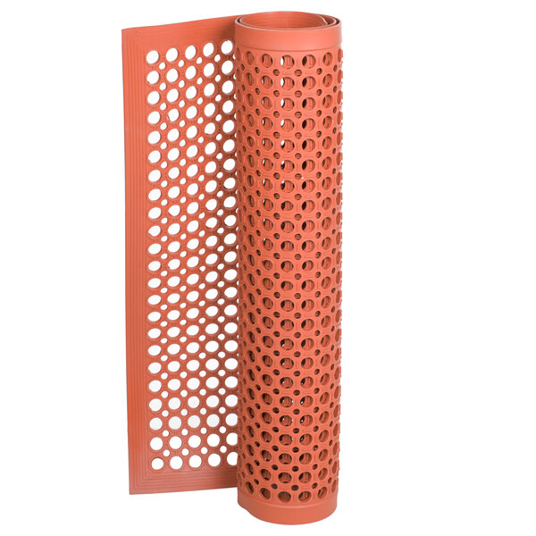 Cactus Mat 2530-R10 VIP TopDek Junior 3' x 9' 10" Red Grease-Resistant ...