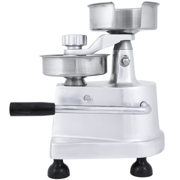 Globe PP4 Manual 1/4 lb. Patty Press with Single-Level Press Handle