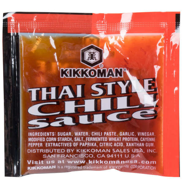 Kikkoman Thai Chili Sauce Packets - 300/Case