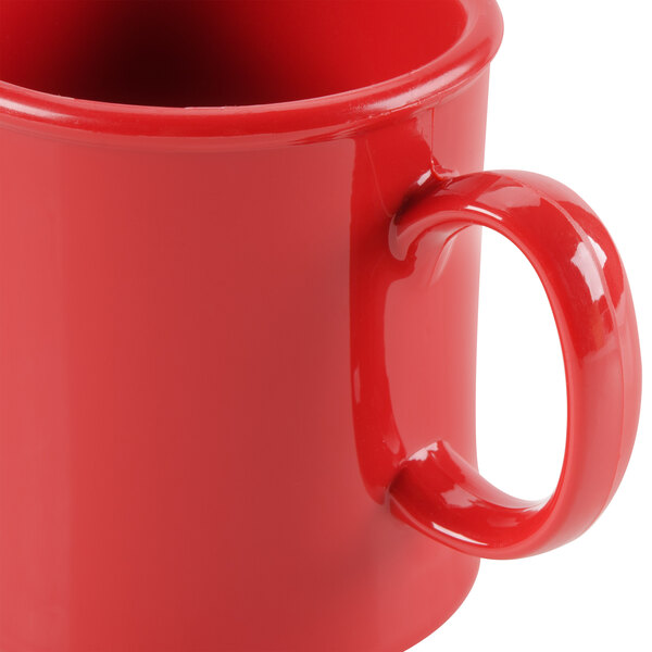 GET TM-1308-CR Diamond Harvest 8 oz. Cranberry Tritan Mug - 24/Case