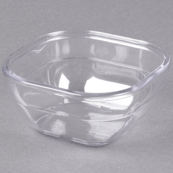 Dinex DXSQD1007 10 oz. Clear Square Bowl - 48/Case