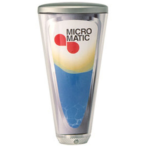 Micro Matic C100-4-M 4" Clear Plastic Branding on Demand Beer Tap ...