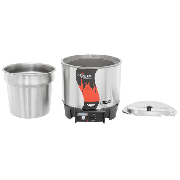 Vollrath 72018 Cayenne 7 Qt. Round "Heat 'n Serve" Rethermalizer ...