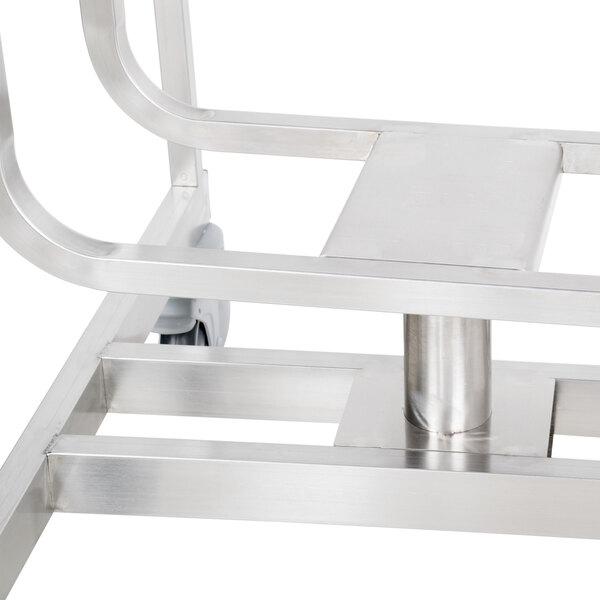 Robot Coupe 49066 Stainless Steel Food Processor Pan Cart