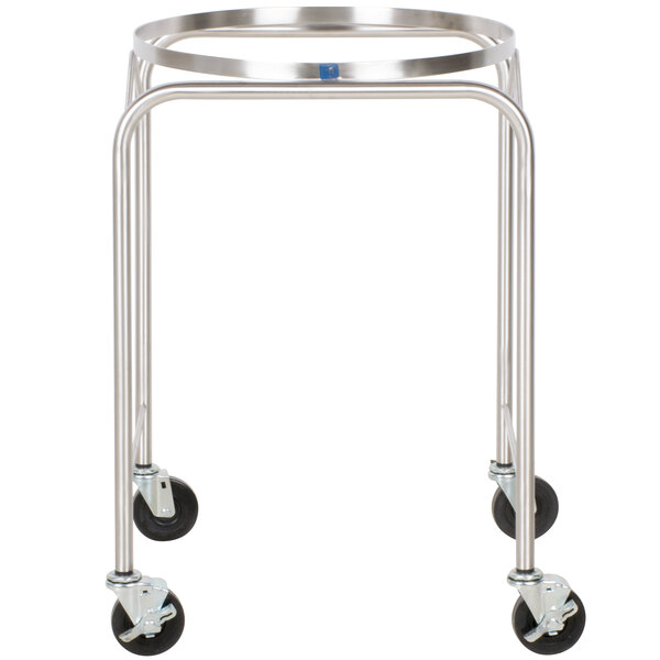 Vollrath 79001 Stainless Steel Mobile Mixing Bowl Stand for 30 Qt. Bowl