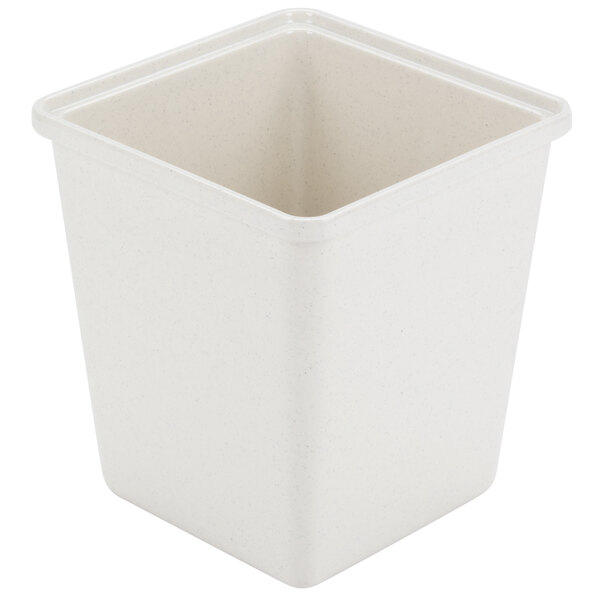 GET ML-150-IR Ironstone 3 Qt. Square Melamine Crock - 6/Case
