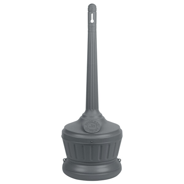 Commercial Zone 711303 Smokers' Outpost Standard Gray 16 Qt. Cigarette ...