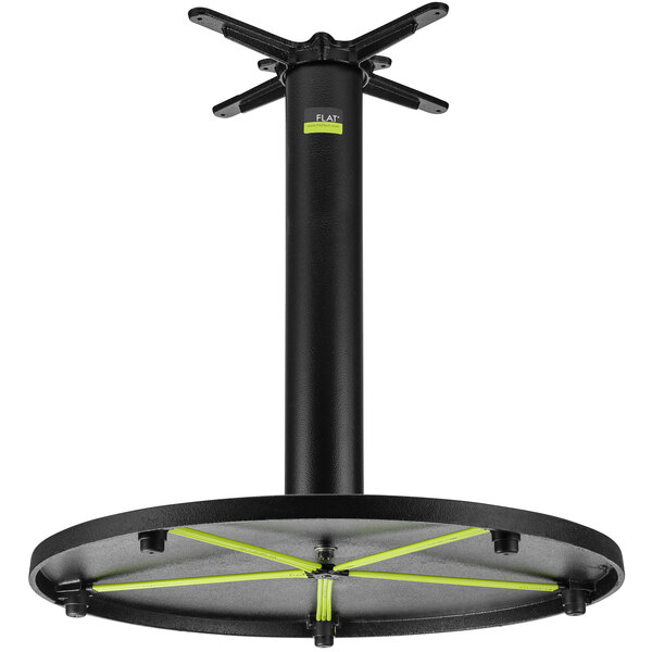 FLAT Tech UR30 30" Self-Stabilizing Round Black Table Base