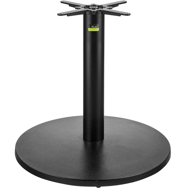 FLAT Tech UR30 30" Self-Stabilizing Round Black Table Base